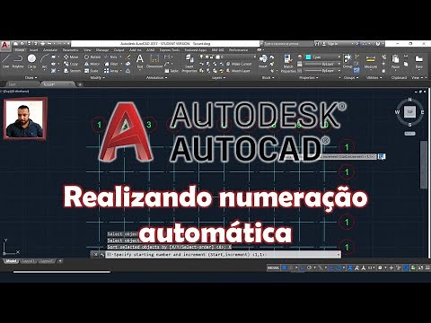 Realizando numeração automática no AutoCAD