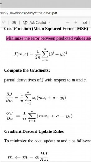 Simple Linear Regression Explained 📊 | Step by Step Tutorial