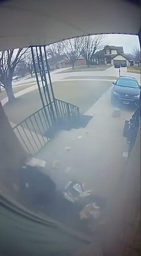 Porch Pirate Gets Pranked by Exploding Package! 📦 #shortsvideos #prank