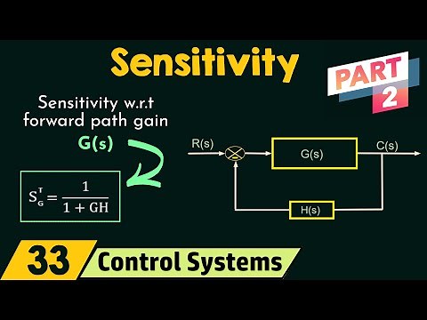 Sensitivity of Control System (Part - 2)