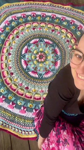 Beautiful Crochet Throw Pattern - Victoria Throw