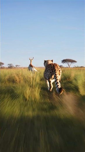 POV Wildlife Adventure: Cheetah vs. Springbok
