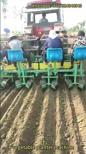 Automatic Onion Transplanter - Effortless Planting for Higher Yields!