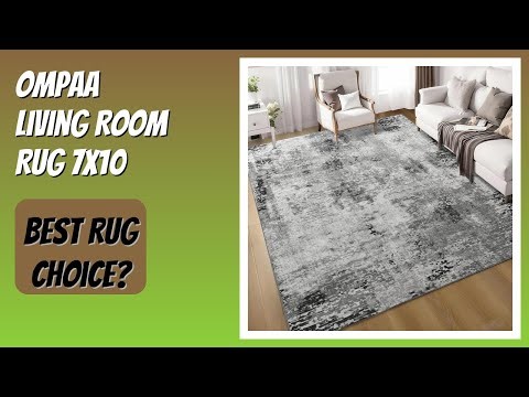 REVIEW (2026): Ompaa Living Room Rug 7x10. Features