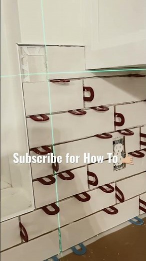 How to install tile backsplash | Subway tile | Modern Farmhouse | Fort Knox Co.
