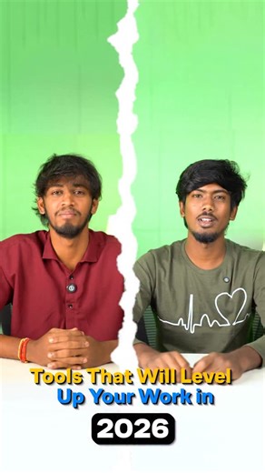 AR Creative Studio - Expert Podcast Recording Studio in Chennai on Instagram: "Save it for later! Tools That Will Level Up Your Work in 2026 ❤️ [AR creative studio, KK nagar, 2026, level up, tools, upgrade, AI tools, website, editing, fonts, trending, social media marketing] #arcreativestudio"