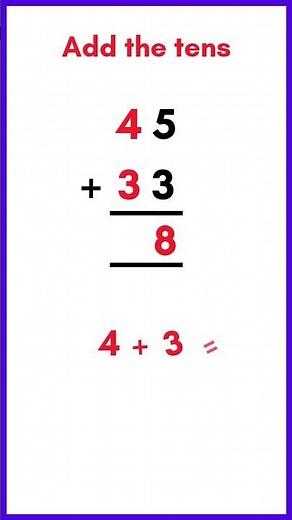 ➕ 2 Digit Addition - how to add tens and ones #primarymathematics #adding