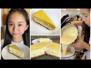 Janet Made a New York Style Cheesecake! | Janet and Kate