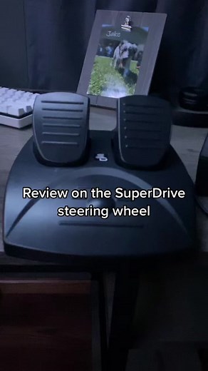 SuperDrive Steering Wheel Review: Easy Setup & Responsive Functionality