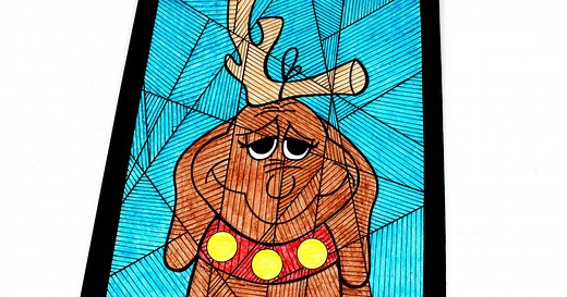 The Grinch's Dog Max Coloring Page