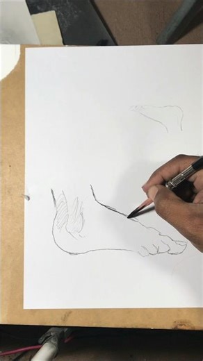 How to Draw a Foot Easily | Step by Step Feet Drawing