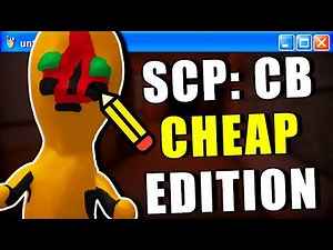 This New SCP Mod Changes Everything into MS Paint | SCP: Containment Breach - Cheap Edition