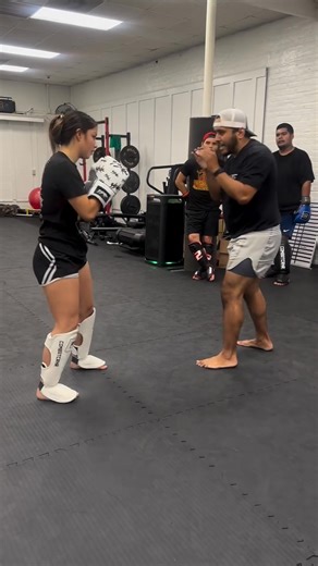 Basics kickboxing combos @followers | Gloves Up Monica