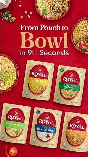 Royal Pouch to Bowl Microwavable Rice
