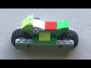 How To Make: Super Simple LEGO Motor Bike