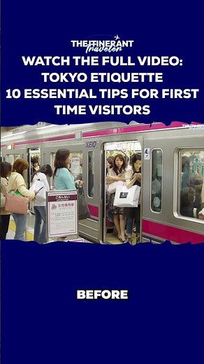 Don't Make This Mistake on Tokyo Trains! 🇯🇵