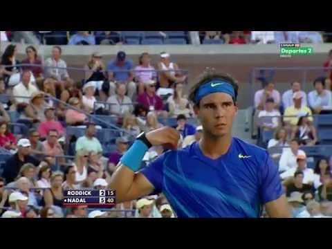 Nadal vs Roddick - Us Open 2011 Highlights