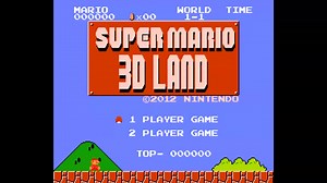 【超级马里奥】3D大陆标题主题曲8-Bit版