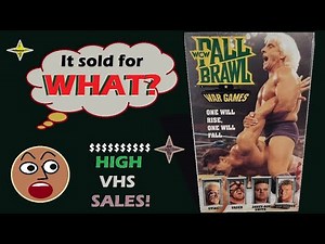 Top 5 | Highest Wrestling VHS Auction Prices | WWF WCW Coliseum Clamshell and MORE!