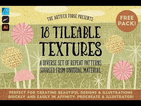 FREE Texture Patterns for Adobe Illustrator - Learn How to Use Seamless, Vector Grunge Textures