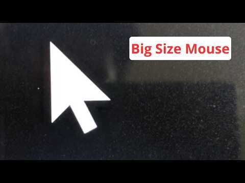 Make Your Cursor Bigger in Seconds! | Tiny Cursor? Fix It Now! | Simple Trick to Enlarge Your Mouse