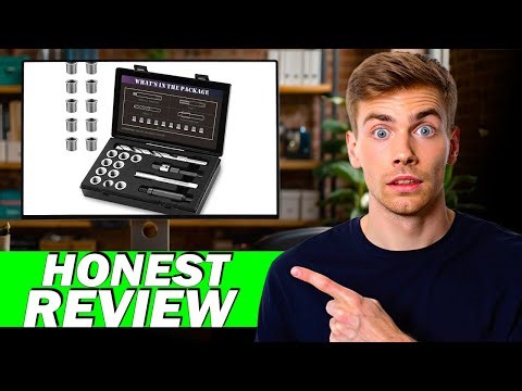 M12x1.25 Thread Repair Kit honest screen review • inserts, HSS drill, tap, issues & tips