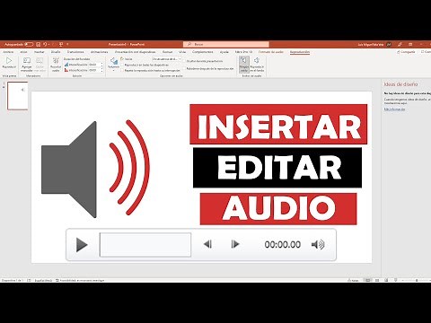 Insert and edit audio in PowerPoint 2021.