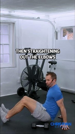 Beginner-Friendly — Floor Dips for Toned Triceps! 🚀