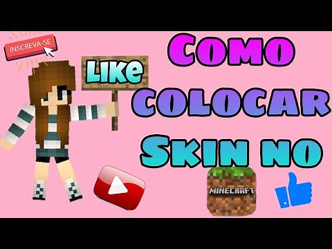 Como colocar Skin no Minecraft,Super fácil...