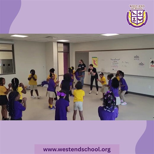 1.5K views · 41 reactions | Ballet emphasizes creative movement, coordination, balance, strength, and discipline. Check out our first grade girls having their first ballet class! #WestEndSchool #WESScholars #WESFamily #StudentSuccess #FutureLeaders #ArtsInEducation #BalletClass #WES2025 | West End School | Facebook