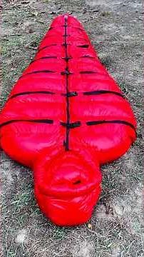 Bondage Bag 3500 gram downs total weight 5000 grams #Bondage #Fashion #Fetish