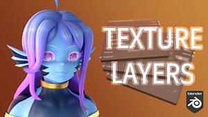3 Layer Texturing in Blender