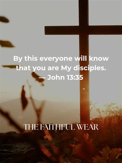 KNOWN BY LOVE. ✝️ Faith is not proven by volume, but by love. Not by what we say, but by how we walk with one another. When love leads, faith becomes visible. 📖 “By this everyone will know that you are My disciples, if you love one another.” — John 13:35 Faith Speaks | Wear It TheFaithfulWear.com #god #thefaithfulwear #walkbyfaith #loveinchrist