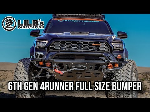 ￼FULL size Front Bumper for the 2025 4runner Lil bs fabrication