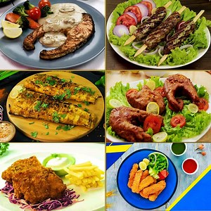 Before the season ends enjoy all the yummy fish recipes you can. Written Recipe: http://bit.ly/2UOORGw Here we have some of the best fish recipes you can try this weekend. Give any of these fish recipes a try and share your feedback with us. #Fish #FishSteak #FishKabab #GrilledFish #SalmonSteak #FishandChips #LahoriFishFry #FriedFish #FingerFish #FishBiryani #SooperChef | SuperChef
