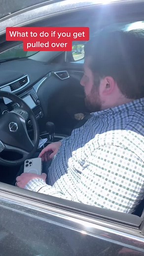 What to do if you get pulled over by the police. #lawyer #attorney #lawtips #pulledover