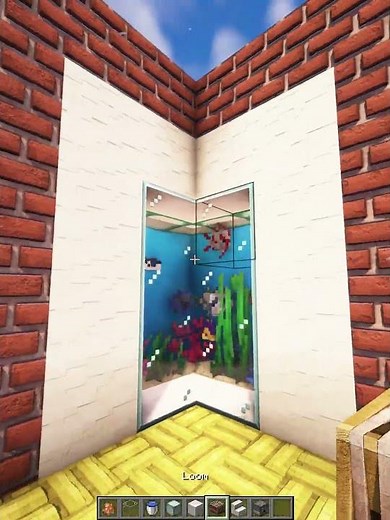 Minecraft Aquarium Shower💀