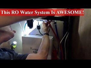 Tankless RO Water System Installation In Your RV | VonWater V2-600N RO Water Dispenser