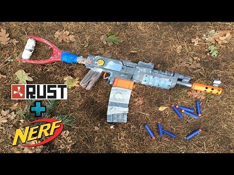 NERF RUST AK47 MOD || Replica Full-Auto Stryfe Overhaul | Walcom S7