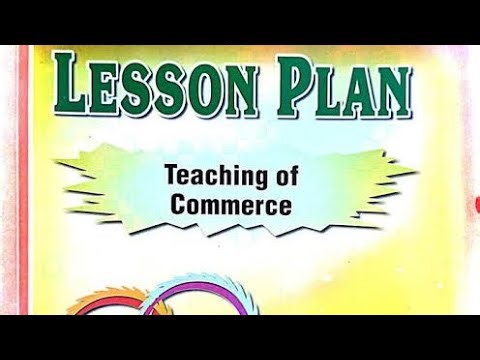 Commerce lesson plan (Leadership) #youtube #motivation #trending #bedlessonplan #lessonplan