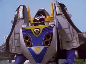 Enter Shadowforce Megazord! 💙🖤💙🖤 #PowerRangers #TimeForce | Morphin' Legacy