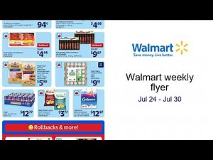 Walmart weekly flyer Jul 24 - Jul 30