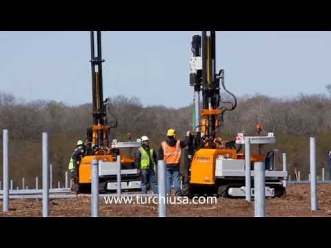 Turchi Photovoltaic / Solar Installation / Pile Driving / Post Driving