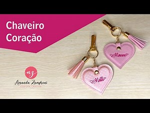 How to Make a Synthetic Heart Keychain - Step by Step - DIY Tutorial