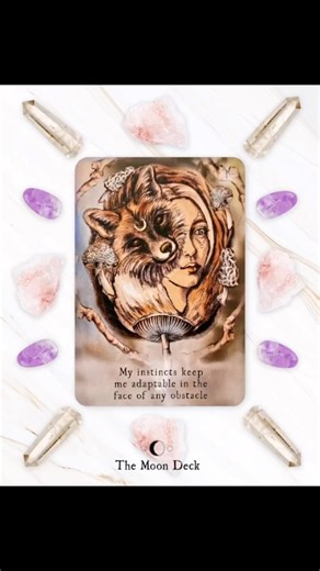Here’s a Moon Deck card pull for your weekend 💎 ✨ 👉 Close your eyes, take a deep breath, and then screen shot your oracle card at the moment you feel ready. ✨Then, open your eyes, take in the image and mantra, and repeat the mantra 3 times in a row to invoke its greatest power. | The Moon Deck