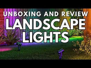 Lumary RGB Smart Landscape Lights | Outdoor Spotlights | Unboxing & Review