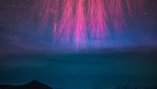 Watch A Storm Of Red Sprites Light Up The Himalayas
