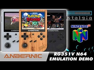 RG351V Nintendo 64 Emulation Demo