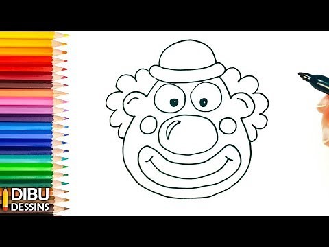 Comment dessiner un Clown étape par étape