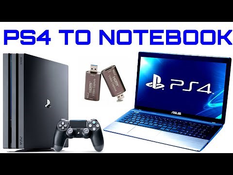 How to connect PS4 to laptop PC? HDMI to USB